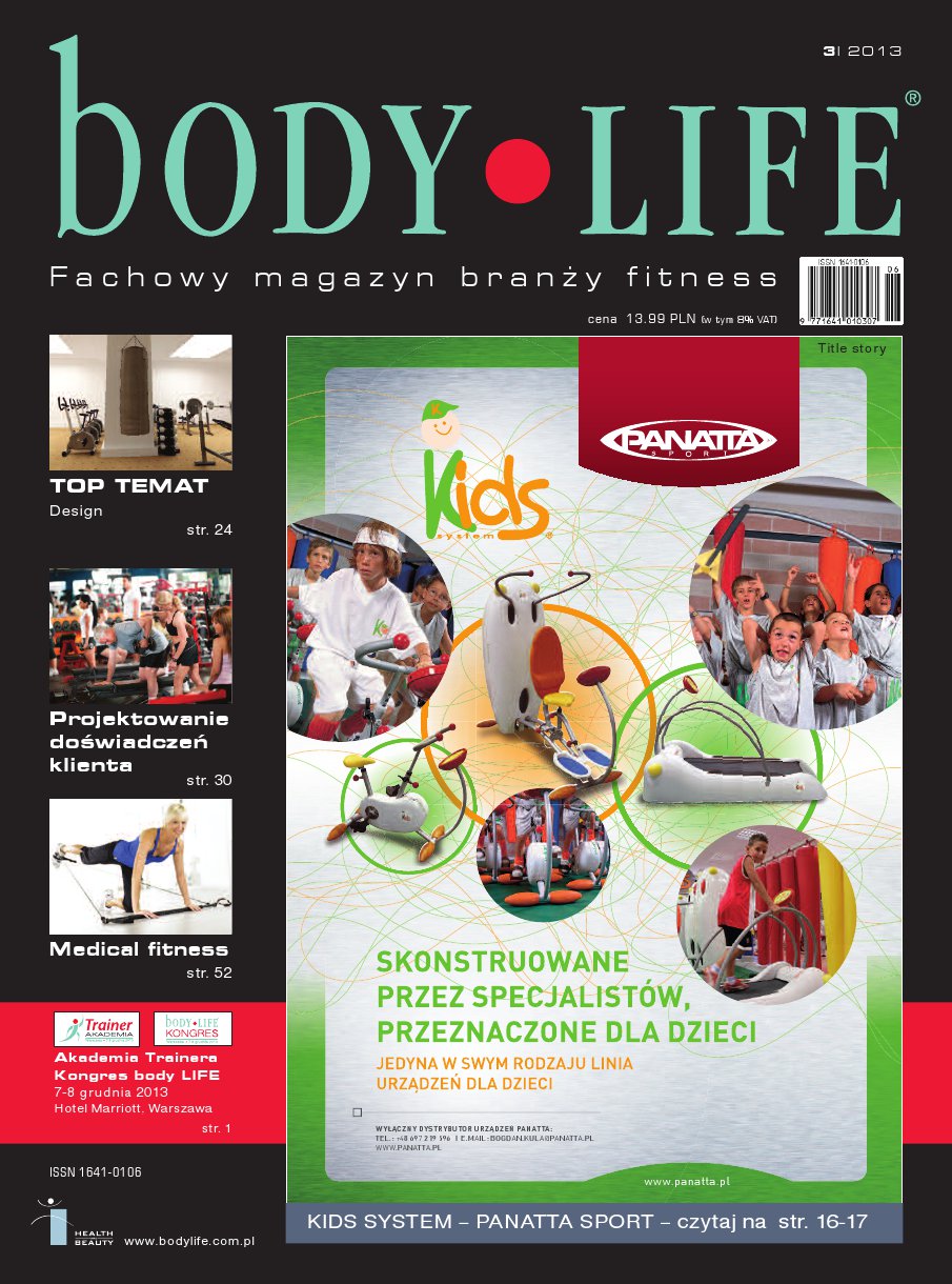 Najnowszy numer body LIFE w sprzedaży fit-light branża fitness, Body
